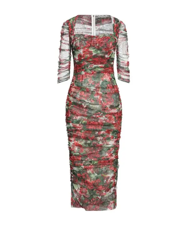 Dolce & Gabbana Floral Print Sheath Dress