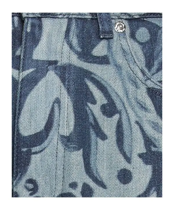 Dolce & Gabbana Two-tone Washed Jeans