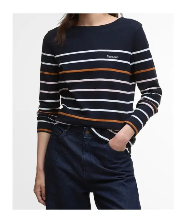 Barbour Hawkins Striped Long Sleeve Top