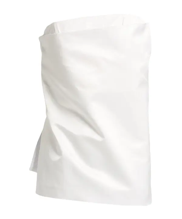 Sportmax Bandeau Pleated Tank Top