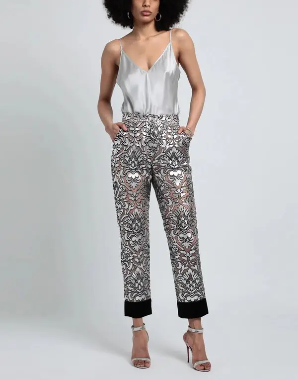 Dolce & Gabbana Floral Print Straight-leg Trousers