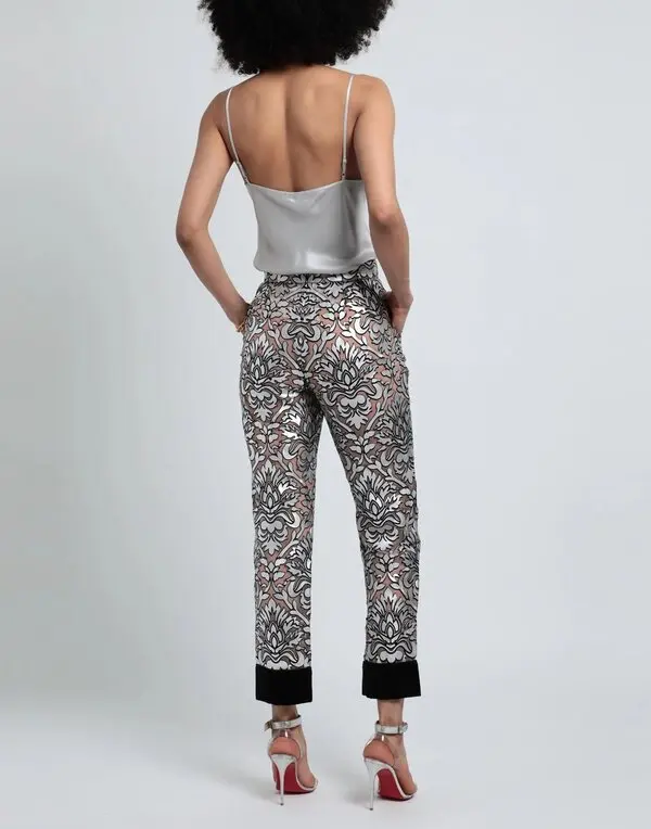 Dolce & Gabbana Floral Print Straight-leg Trousers