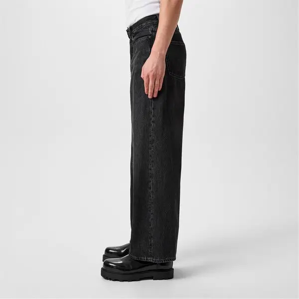Acne Studios Four-pocket Wide-leg Denim Trousers