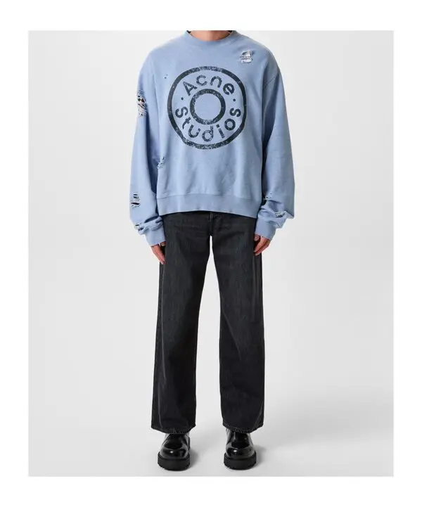Acne Studios Four-pocket Wide-leg Denim Trousers