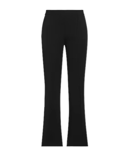 Tory Burch Solid Color Spliced Flared Pants