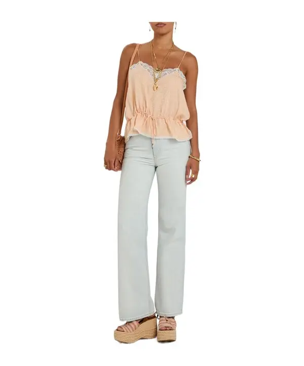 Chloé High-waisted Flared Jeans - White