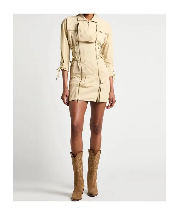 Isabel Marant Étoile Long Sleeve Zip Up Dress