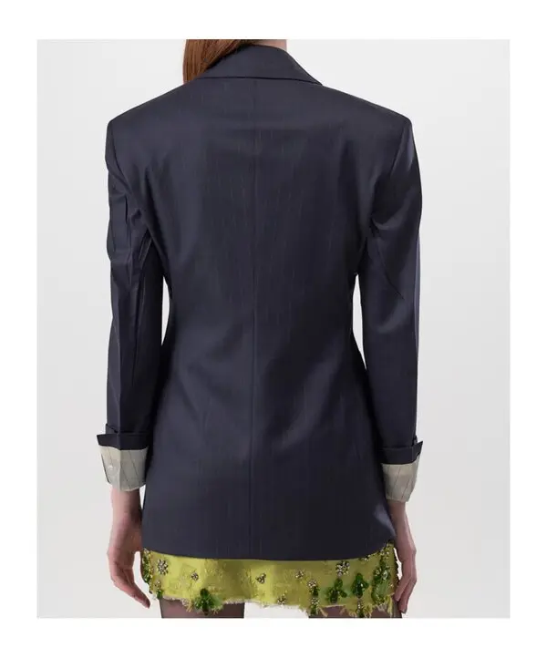 Prada Double Breasted Blazer