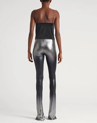 DIESEL® Color-blocked Twill Jersey Crop Top - Black