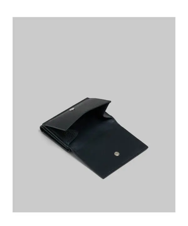 Marni Leather Trifold Wallet With Mending