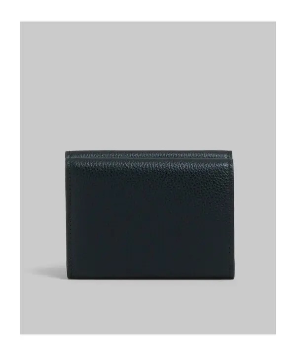 Marni Leather Trifold Wallet With Mending