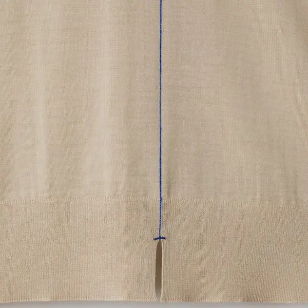 Burberry V-neck Wool Cardigan