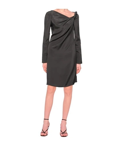 Sportmax Midi Dress With Draped Neckline