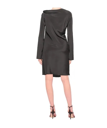 Sportmax Midi Dress With Draped Neckline