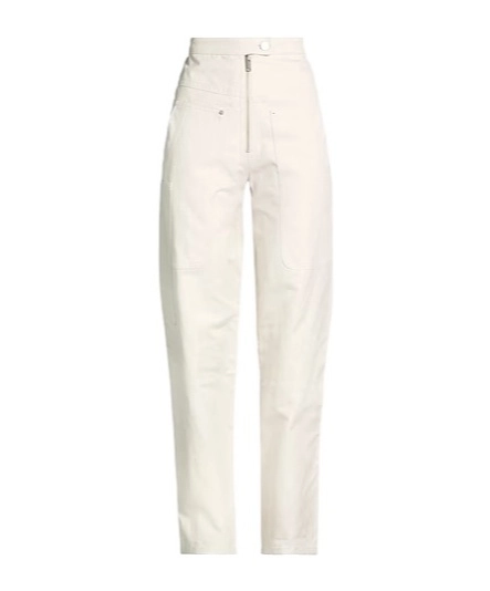 Isabel Marant Étoile Solid Color Minimalist Casual Pants