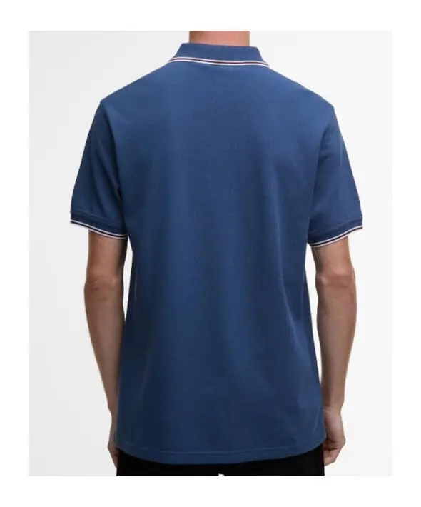 Barbour Short-sleeved Polo Shirt - Insig Blue