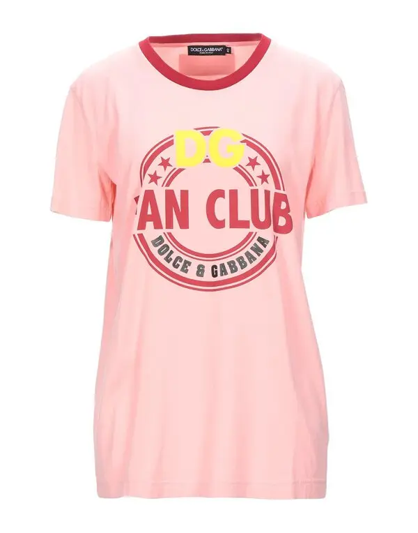 Dolce & Gabbana Solid Color Short Sleeve T-shirt