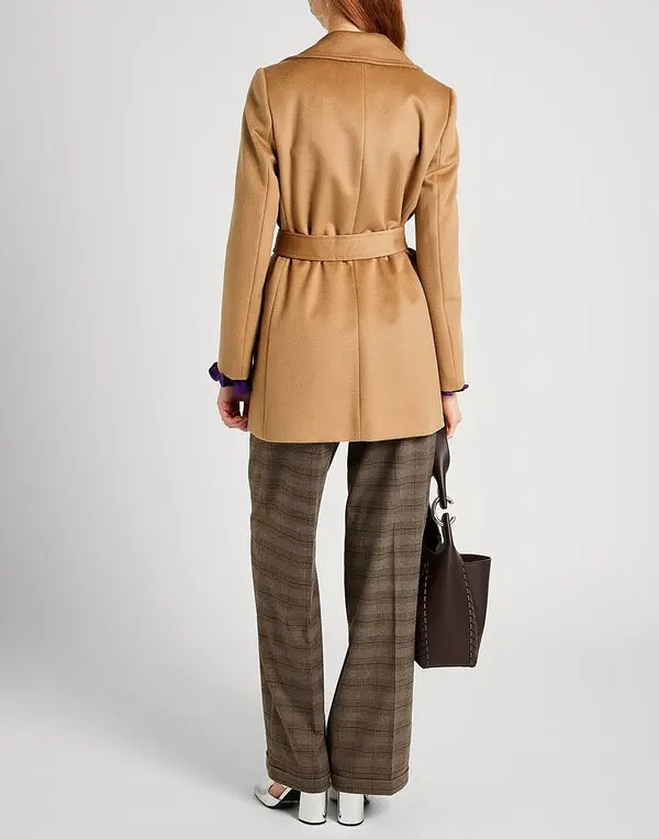 MAXCO. Max&co. Belted Collared Coat