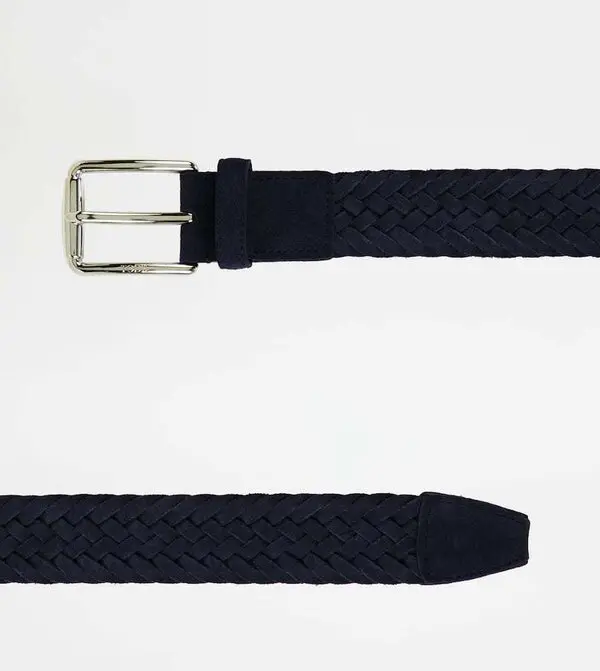 TOD'S Braided Buckle Belt