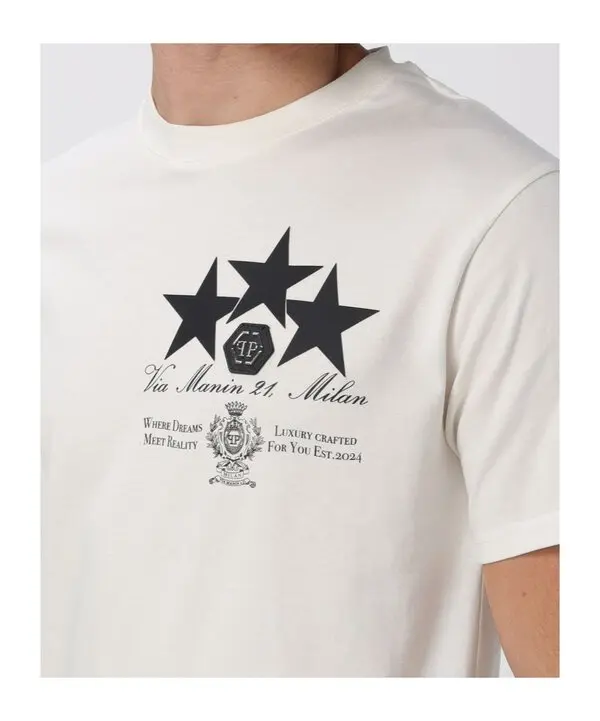 Philipp Plein Star Printed Crewneck T-shirt
