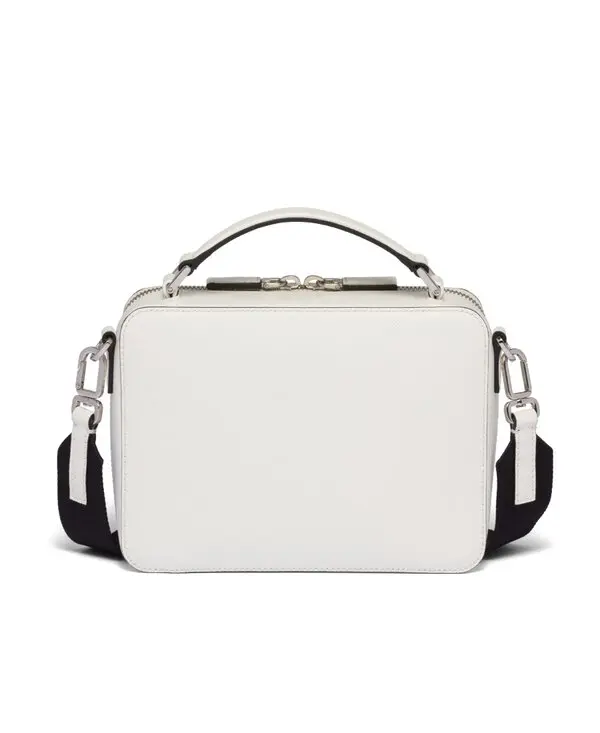 Prada Brique Medium Saffiano Leather Bag