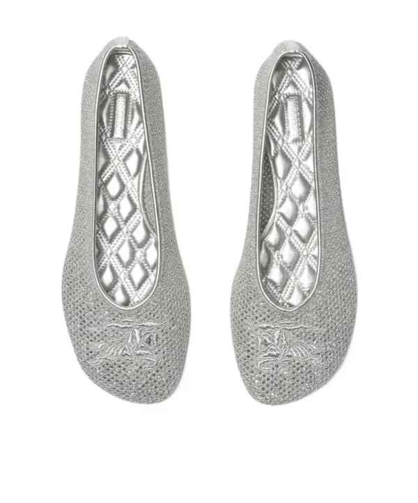 Burberry Mesh Ballerina Shoes