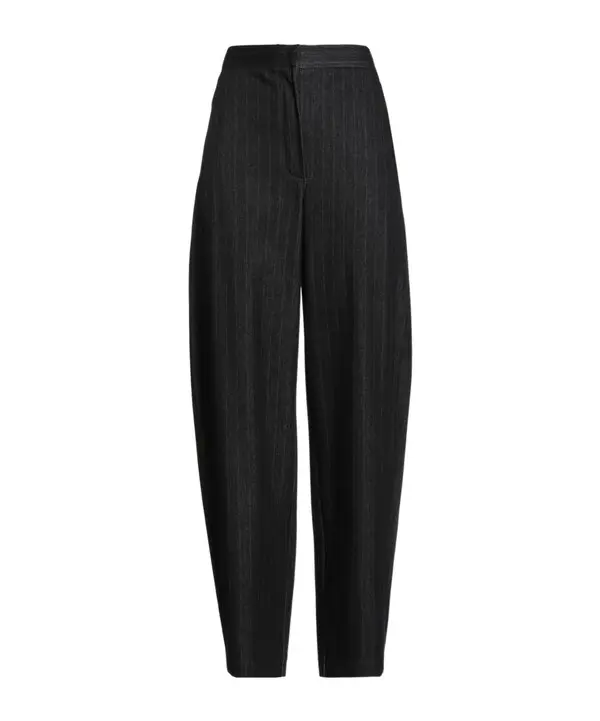 MAXCO. Max&co. Pinstriped Jersey Wide-leg Trousers