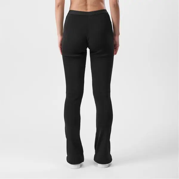 Prada Logo Belted Flare Track Pants