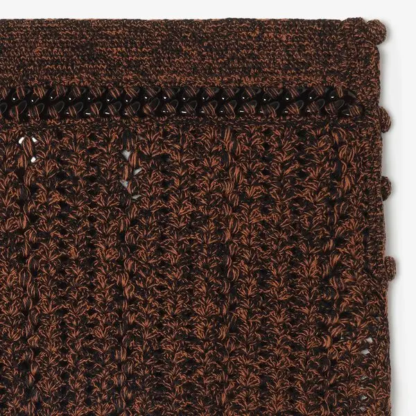Burberry Crochet Mouliné Cotton Shorts