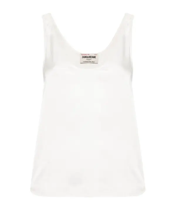 Zadig&Voltaire Sleeveless Vest - White