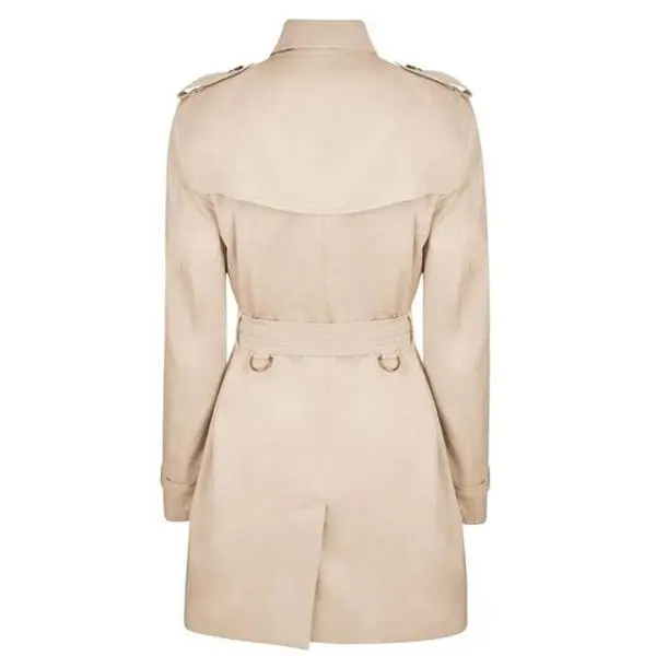Burberry Check Trench Coat