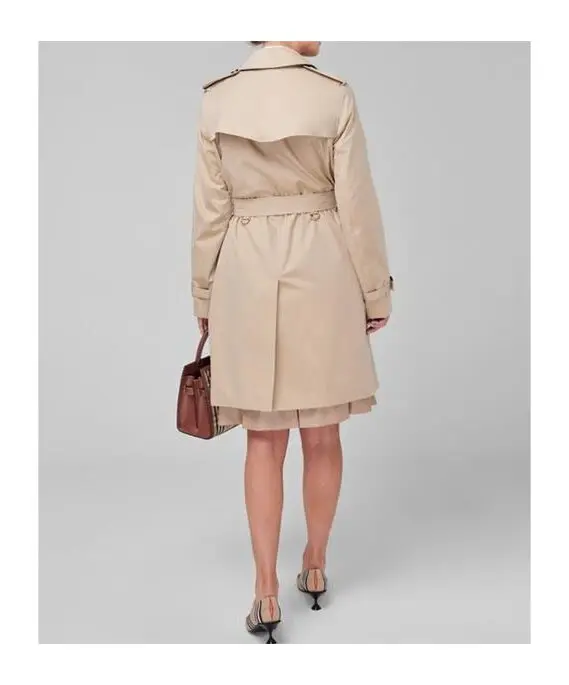 Burberry Check Trench Coat