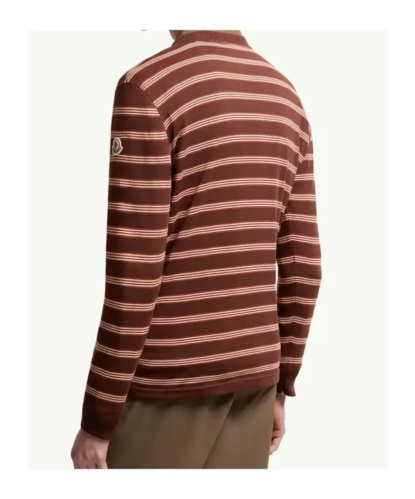 Moncler Striped Cotton Sweatshirt