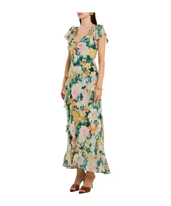 Rixo Printed Dress