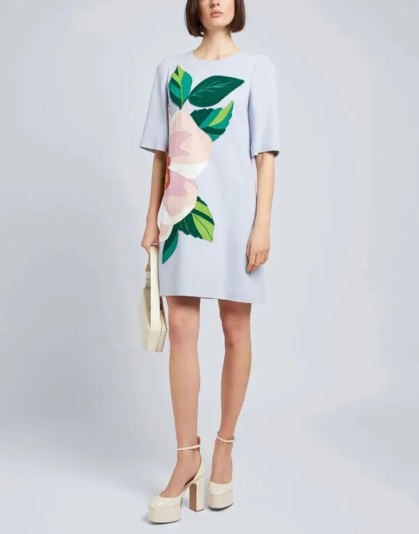 Dolce & Gabbana Floral Print Flared Dress