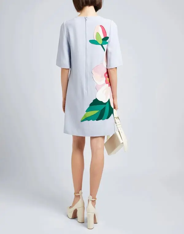 Dolce & Gabbana Floral Print Flared Dress