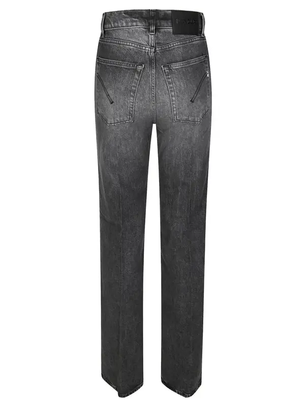 DONDUP Logo-patch Wide-leg Jeans