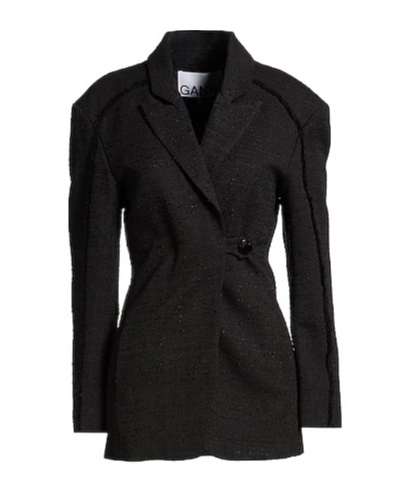 GANNI Simple Double-breasted Blazer