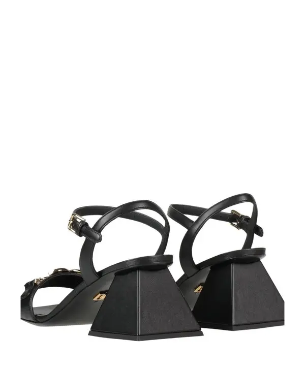 Dolce & Gabbana Sandals Plain Colour With Appliqu
