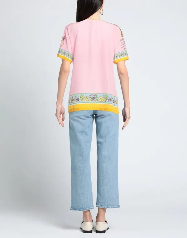 Dolce & Gabbana Short Sleeve Printed Top