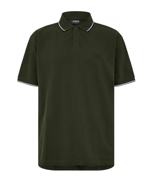 Barbour Evan Tipped Short-sleeved Polo Shirt