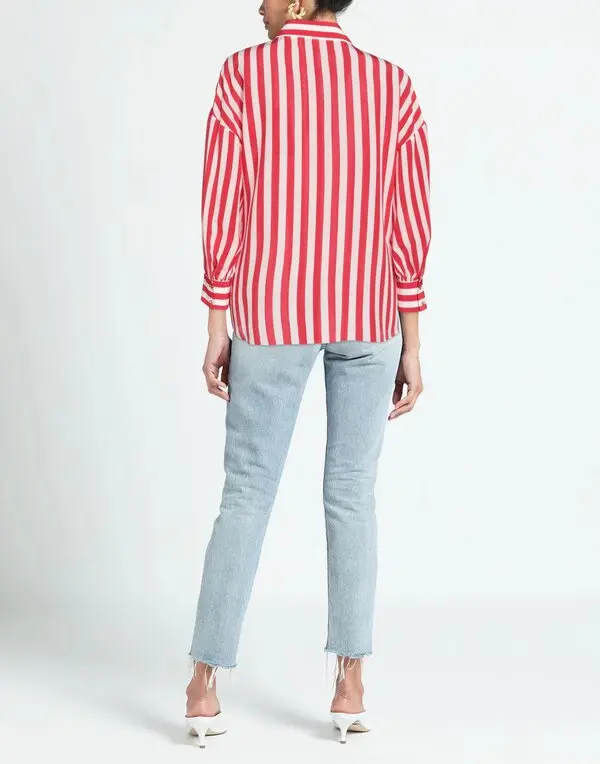 Dolce & Gabbana Striped Crepe Long-sleeve Shirt