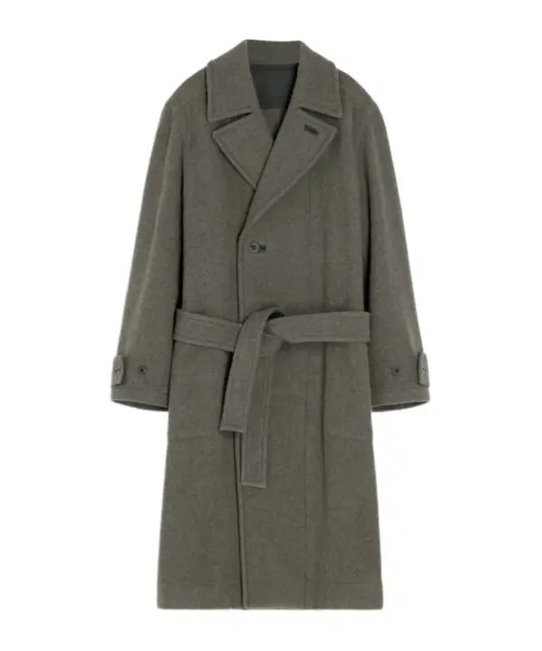 LEMAIRE Belted Coat - Deep Khaki