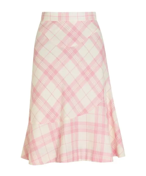 VIVIENNE WESTWOOD Checkered Skirt - Pink