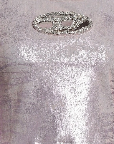 DIESEL® Embellished Long Sleeve Top