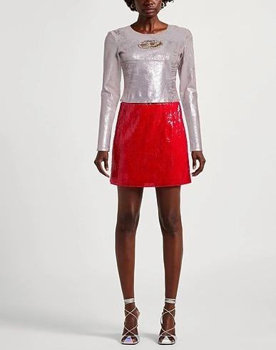 DIESEL® Embellished Long Sleeve Top