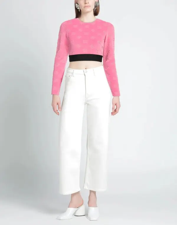 Dolce & Gabbana Cropped T-shirt With Monogram And Zip Fastening