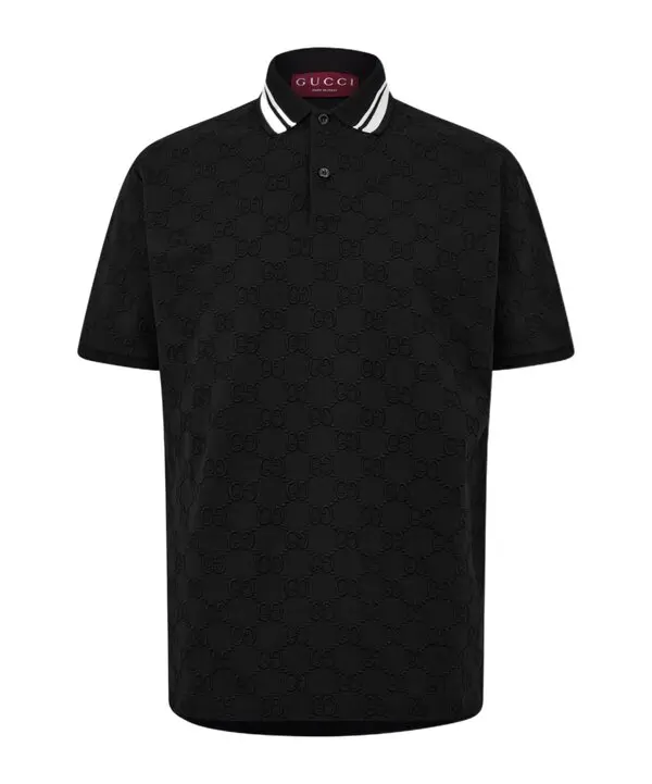 Gucci Logo Short-sleeved Polo Shirt