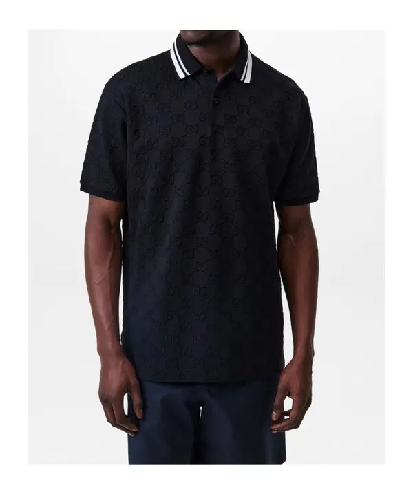 Gucci Logo Short-sleeved Polo Shirt