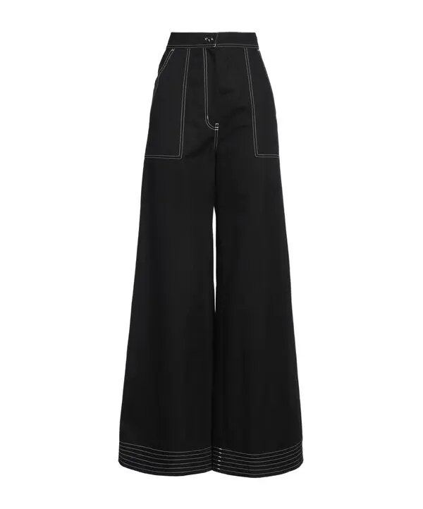 Max Mara Wide-leg Gabardine Trousers